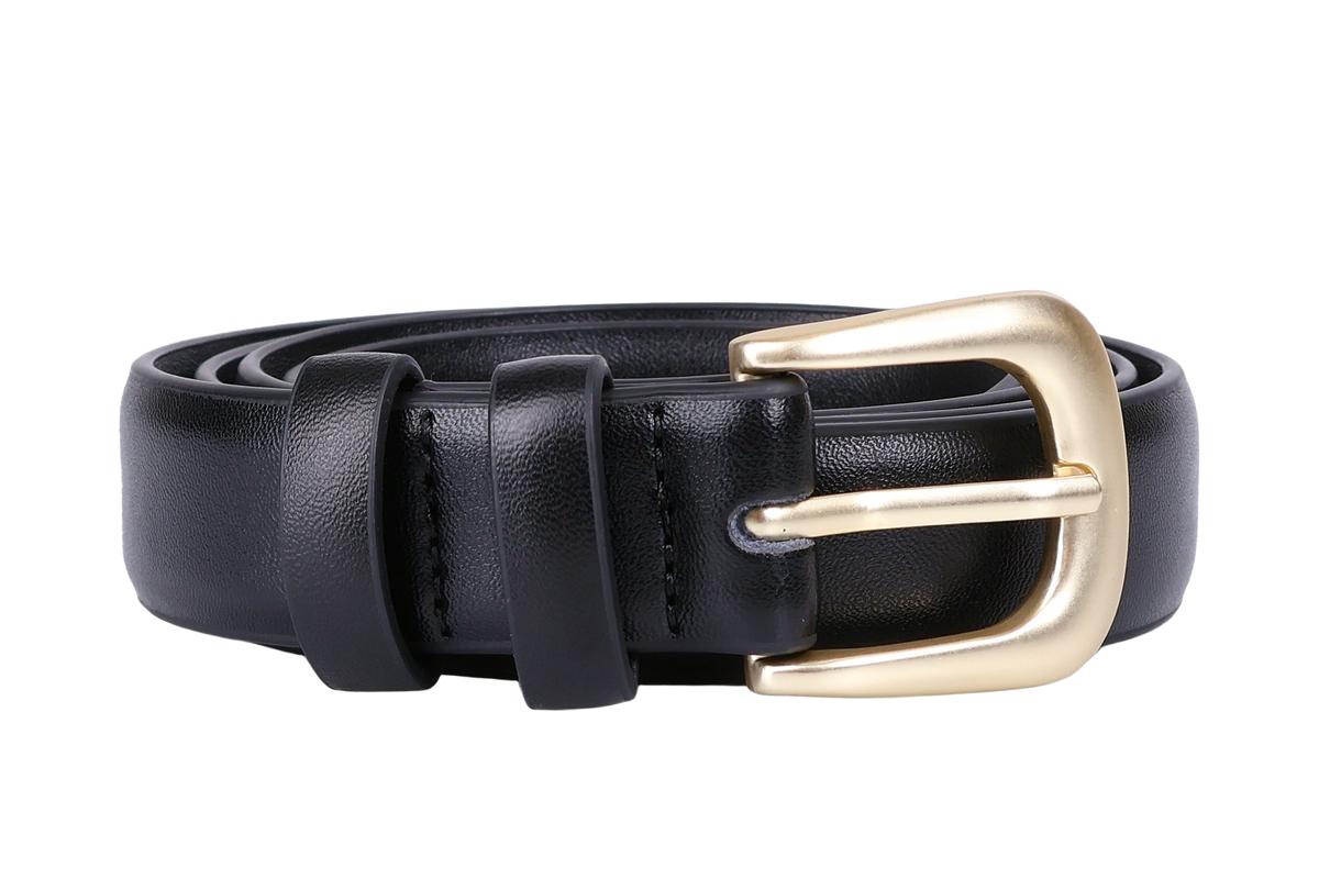 Gael Men's Belt Black/Gold | Sledgers Philippines